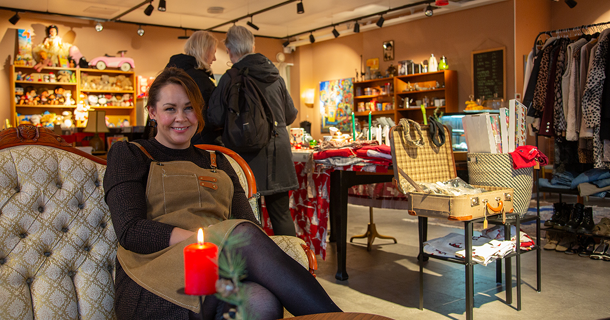 Unik second hand-butik öppnar i Nässjö
